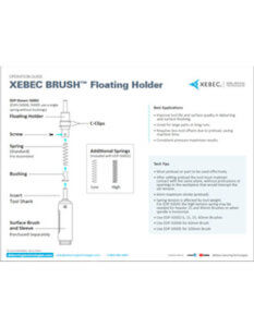 Literature | XEBEC® Deburring Technologies