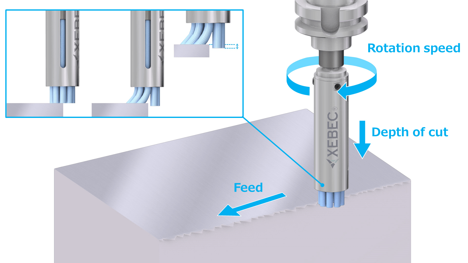 XEBEC Brush™ Surface